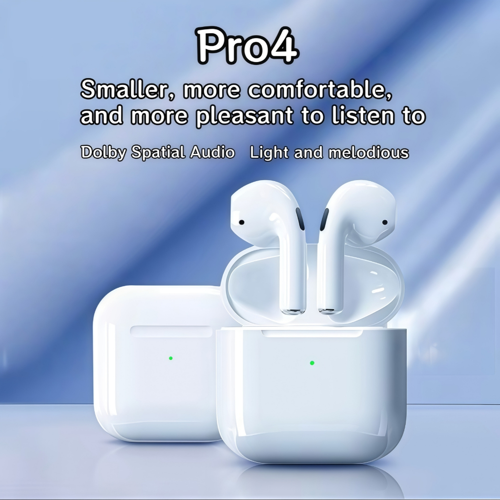 Tws Pro4 Mini In-ear MSica หูฟังไร้สายบลูทูธสําหรับ Android และ Inpods ...