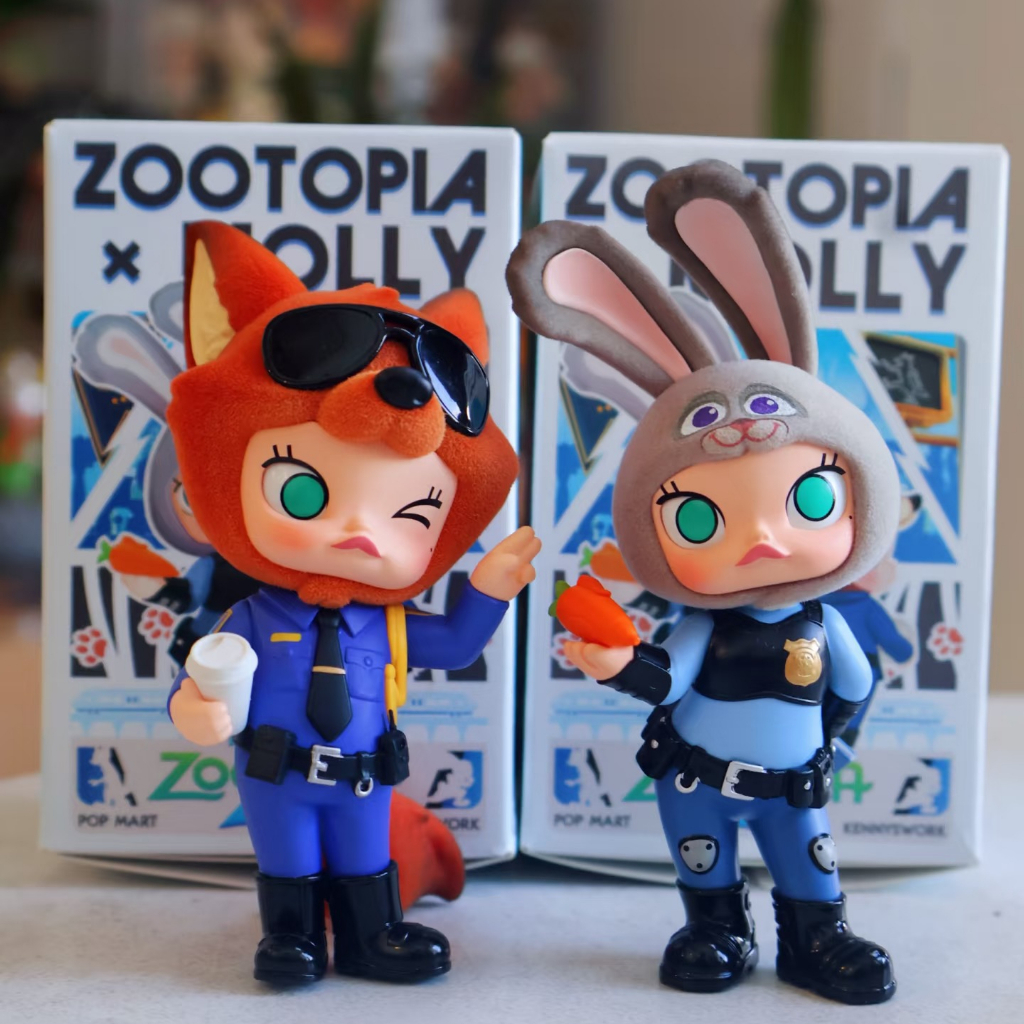 [ของแท้] ZOOTOPIA x MOLLY Series ยืนยันรูปตุ๊กตาเครื่องประดับของขวัญ ...