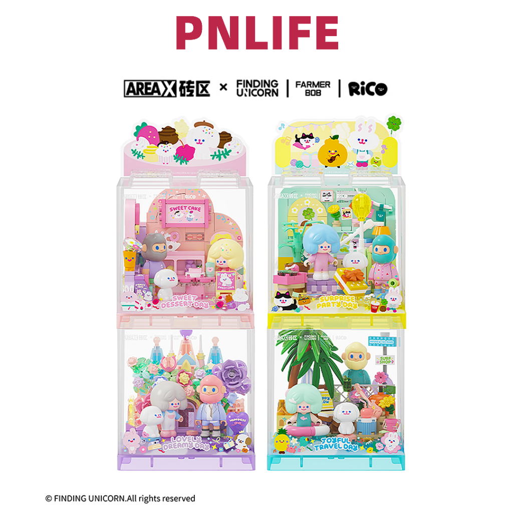 PNLIFE AREA-X FINDING UNICORN Building Blocks: FARMER BOB และ RiCO ...