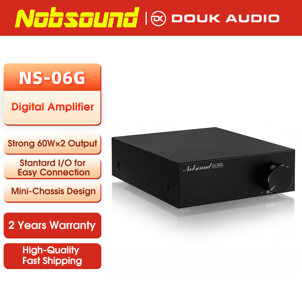 Nobsound NS-06G Mini Class D เครื่องขยายเสียงดิจิตอล HiFi TPA3116 ...
