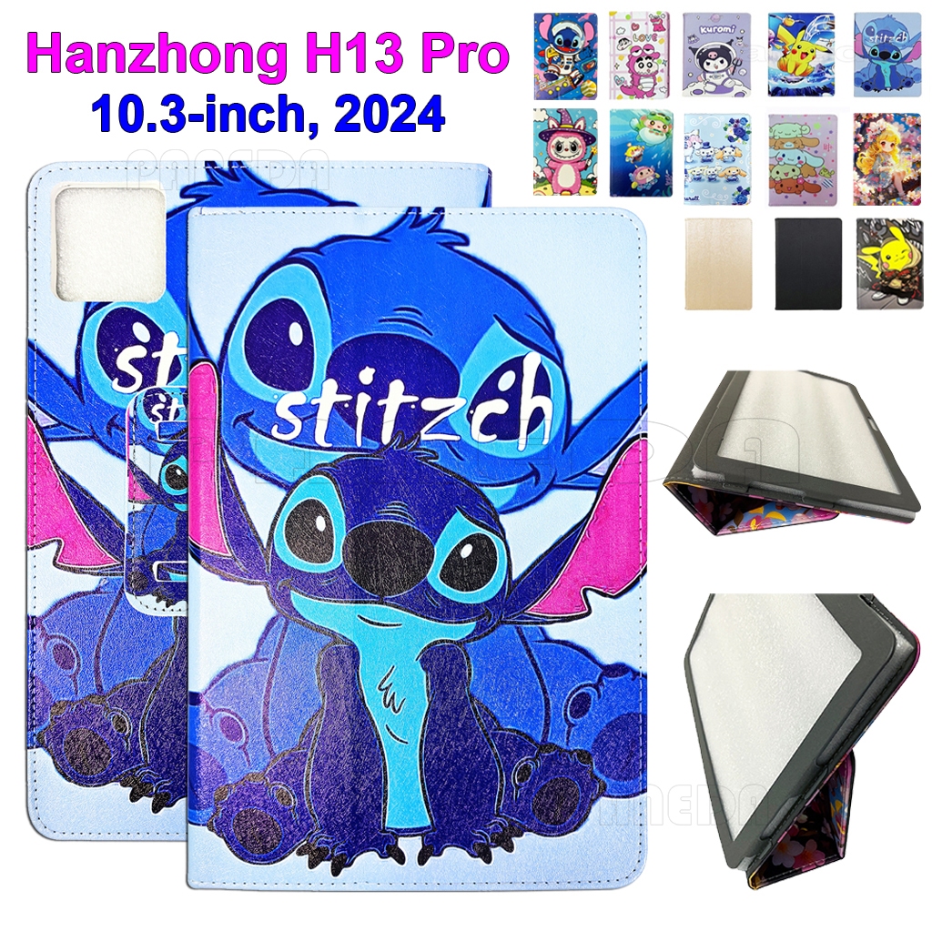 สําหรับ Hanzhong H13 Pro 10.3 inch 2024 กรณีสากลแฟชั่นทาสีรูปแบบการ์ตูน ...