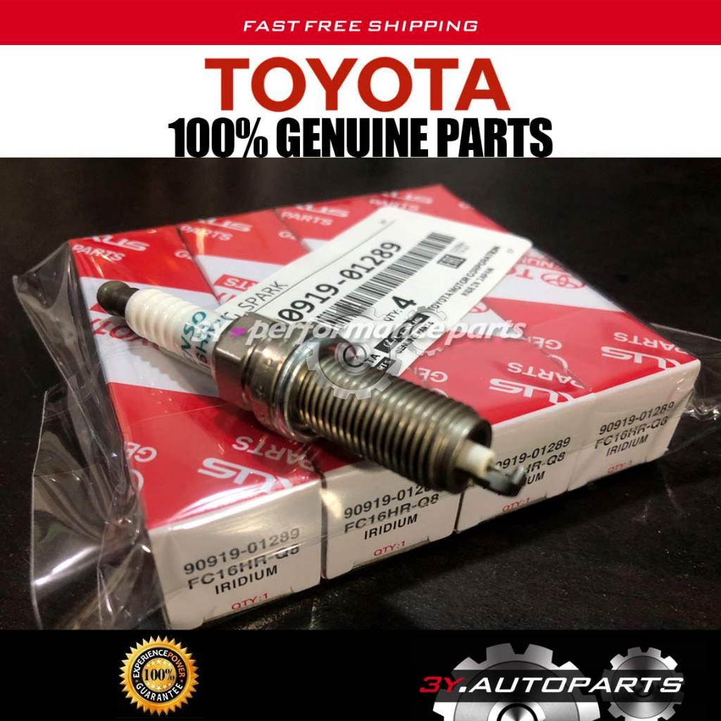 อะไหล่แท้ TOYOTA 90919-01289 (@1PCS) TOYOTA SPARK PLUG SIENTA 1.5 2015 ...