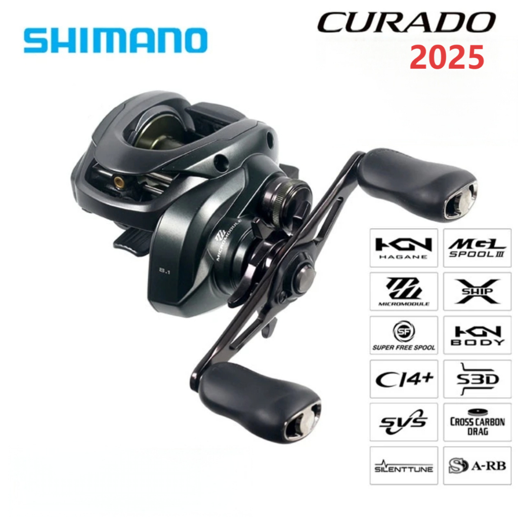 ใหม่เอี่ยม SHIMANO CURADO 150/151 MGL 2025 | Shopee Thailand