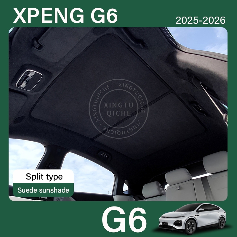 เหมาะสำหรับ 2025 Xpeng G6 Car sunroof ม่านบังแดด ม่านบังแดด ม่านบังแดด ...