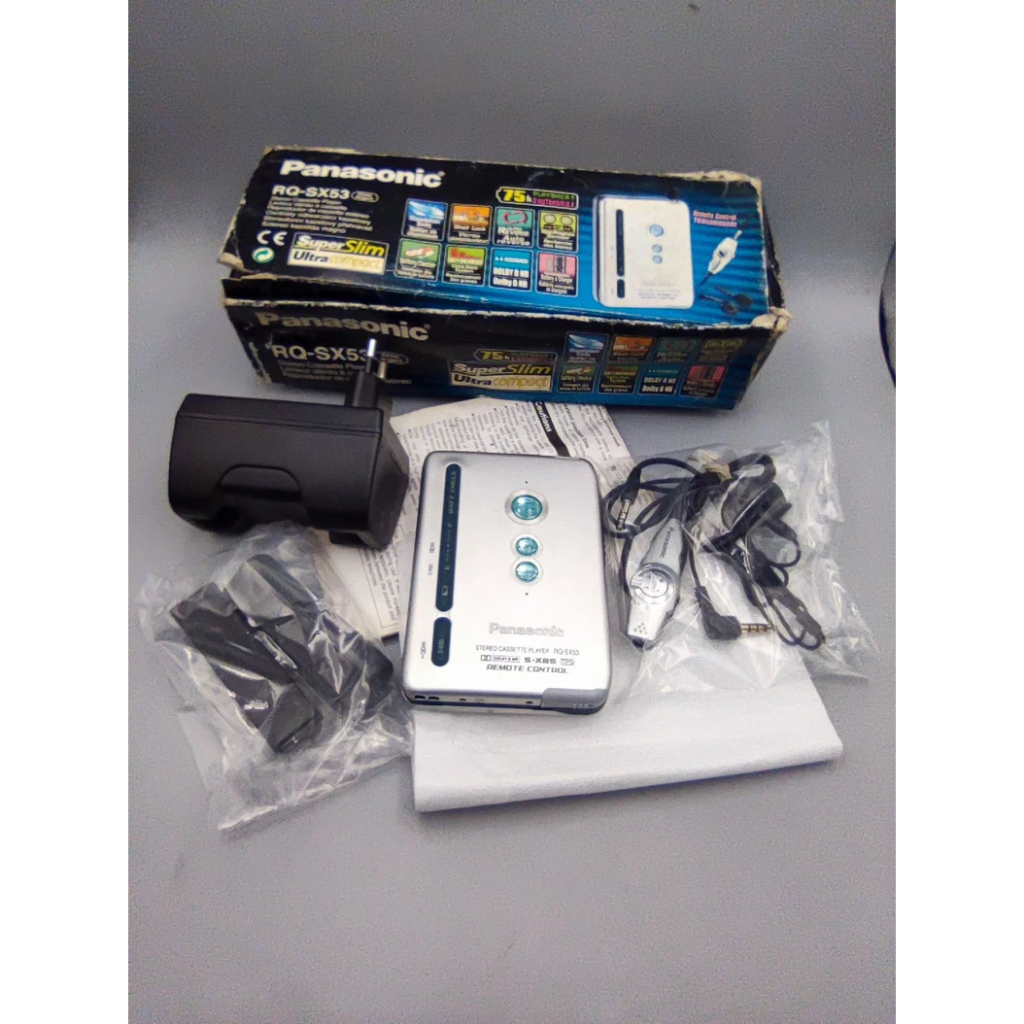 Panasonic RQ-SX53 เทปคาสเซ็ท Walkman | New Old Stock ครบชุด | ถอยหลัง ...