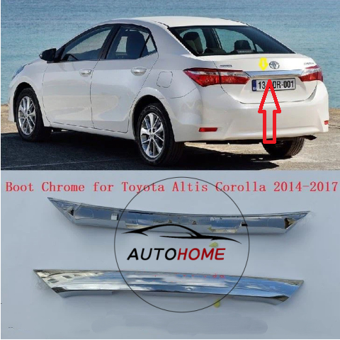 สําหรับ toyota altis corolla 2014 2015 2016 2017 REAR BONNET BOOT ...