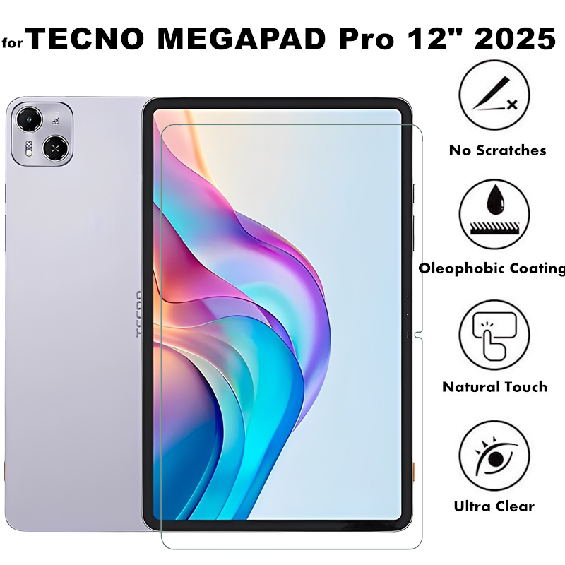 สําหรับ TECNO MEGAPAD Mega Pad Pro 12 นิ้ว 2025 แท็บเล็ต 9H กระจกนิรภัย ...