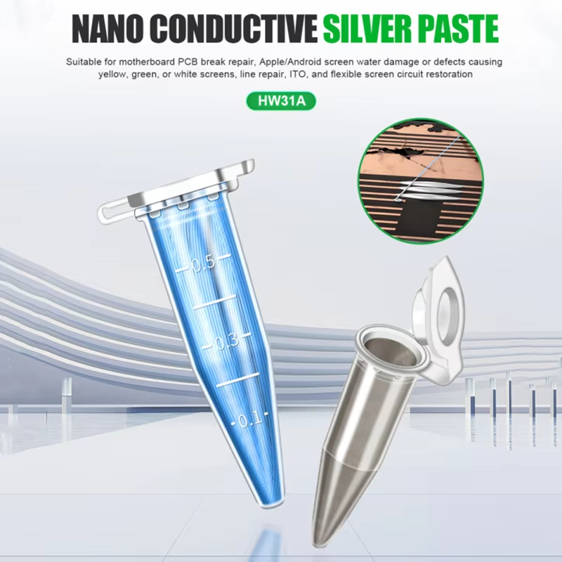 RELIFE HW31A Jump Wire Conductive Silver Paste ITO Conductive หน้าจอ ...