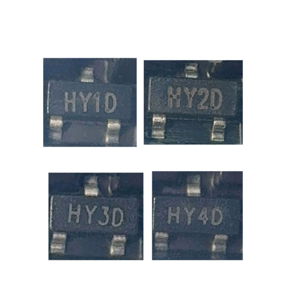 ((20 ชิ้น) ชิ้นส่วนอิเล็กทรอนิกส์ HY1D HY2D HY3D HY4D Patch Triode SOT ...