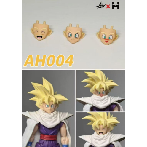 [Face Sculpt เท่านั้น]AIR x HM Dragon Ball Gohan Super Saiyan 2 Base ...