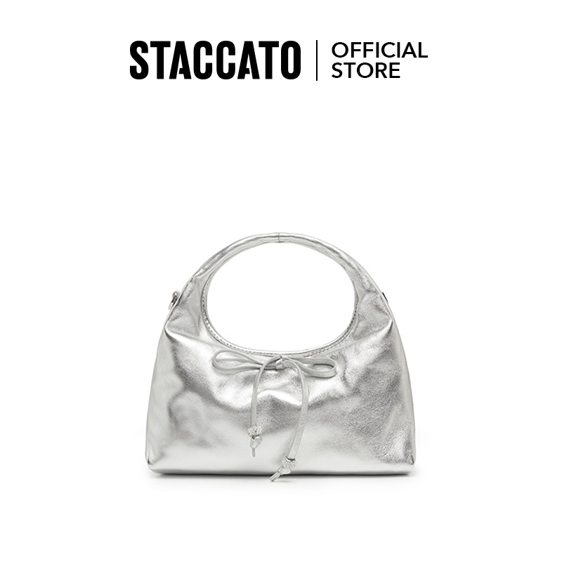 Staccato Women's Crescent Handbag กระเป๋าหนังแท้สตรี รูปทรงพระจันทร์ ...