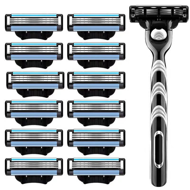 Universal Geely Sharp 3 Manual Razor Razor Razor Mens Wind Speed 3 ชั้น ...