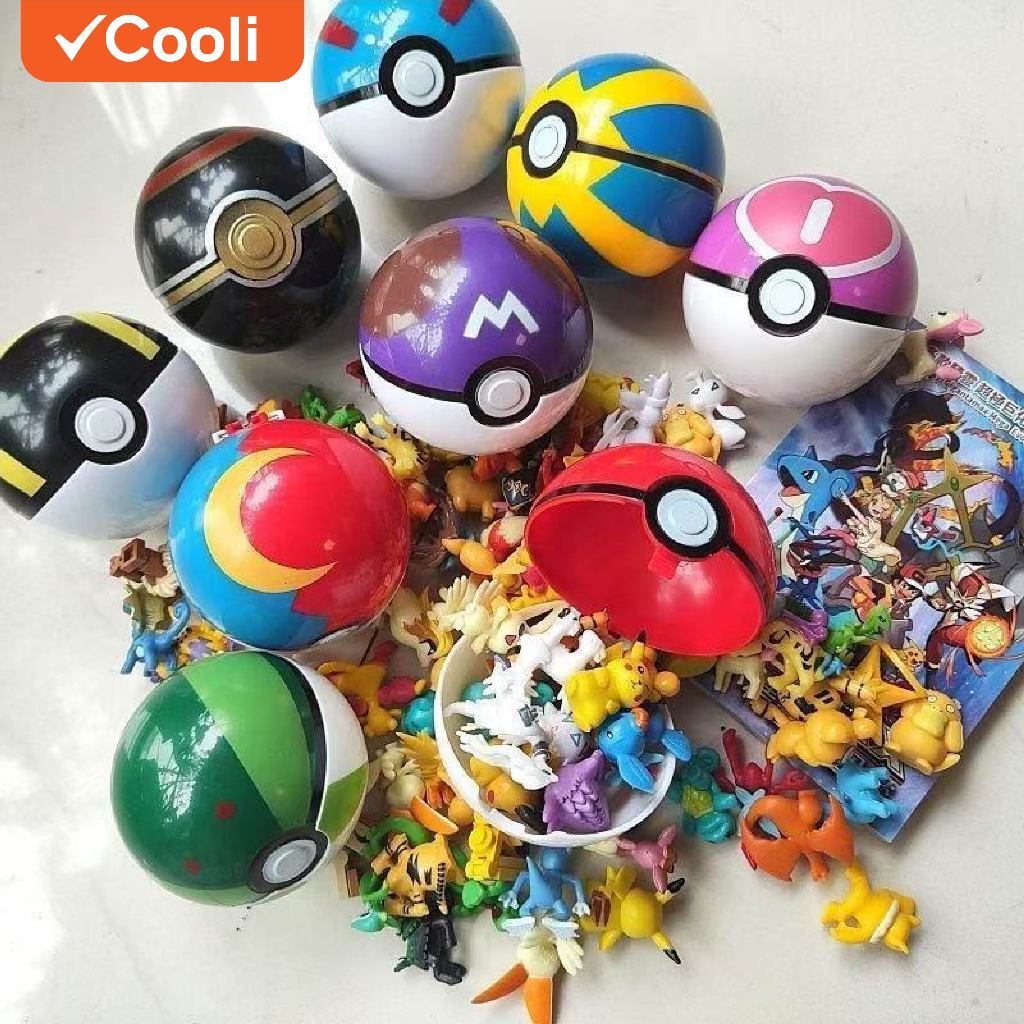 Poké Ball Pokémon Pet Pokémon Children Capsule Toy | Shopee Thailand
