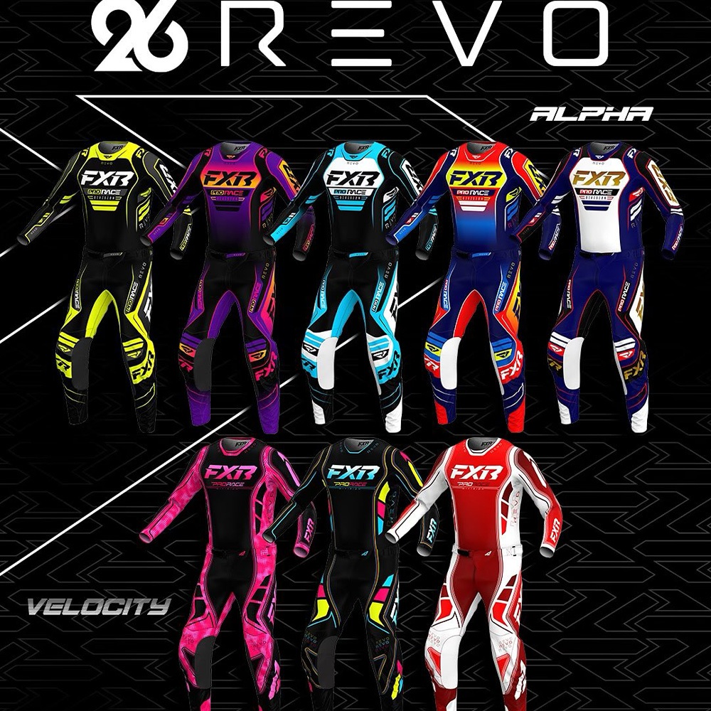 FXR 2026 Revo Brisk/ Alpha Nuke /Alpha Admiral/พิษ/Twilight ชุดเกียร์ ...