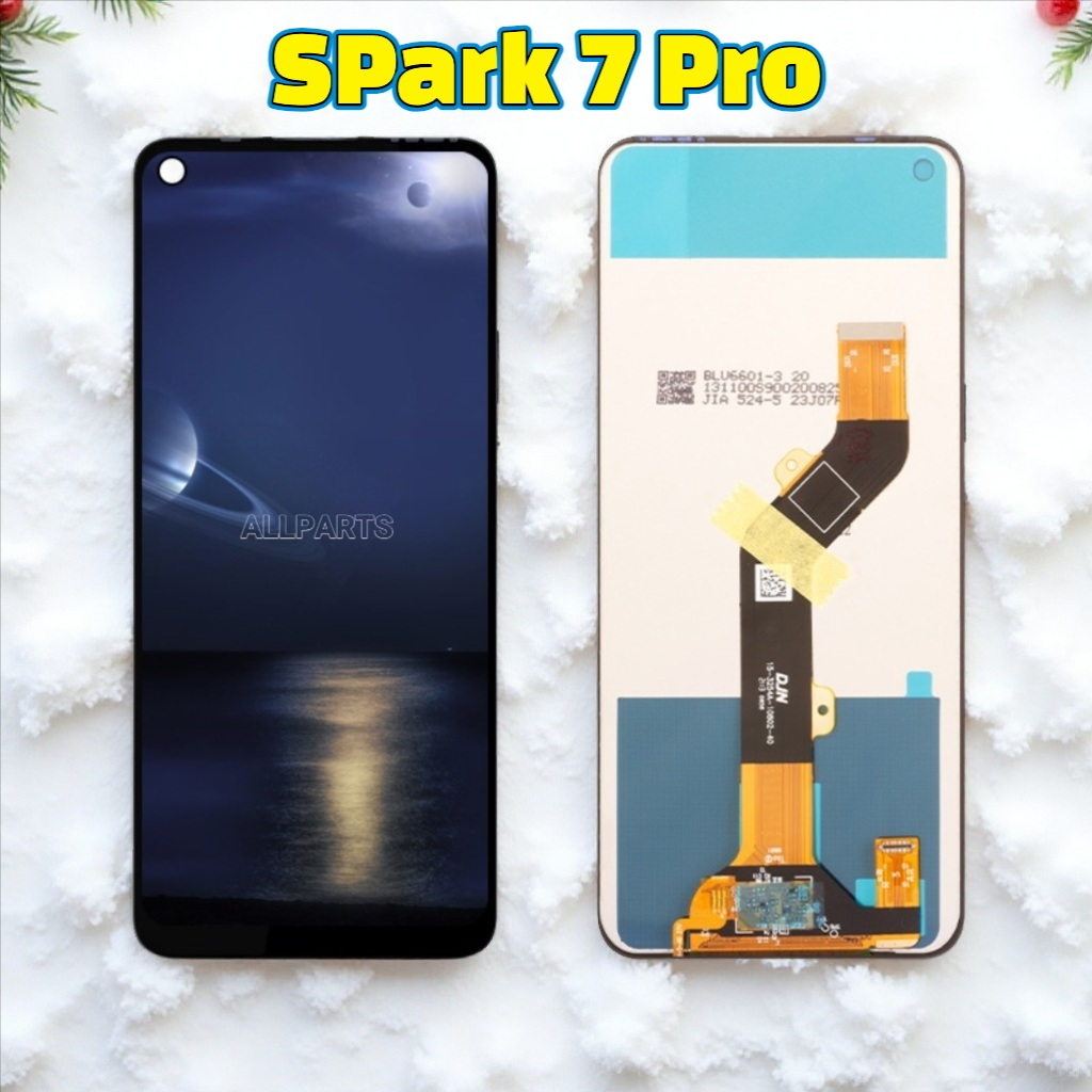 Display จอ ทัช สำหรับ Tecno KF8 spark 7 pro CG6 LCD หน้าจอ พร้อม ...
