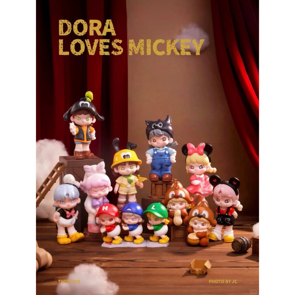 TNT SPACE DORA Mickey Fun Want Time Series Mystery Box รุ่น Definite ...
