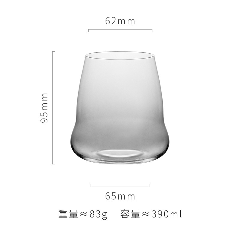 Pure Handmade Big Belly Cloud Goblet เยอรมันสไตล์เดียวกันแก้วคริสตัลรูป ...