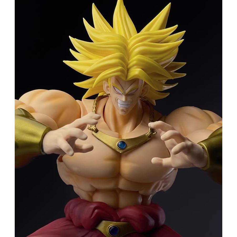 ZT Studio ZT01 Ancient Battle Yellow Articulated Figure of Broly ...