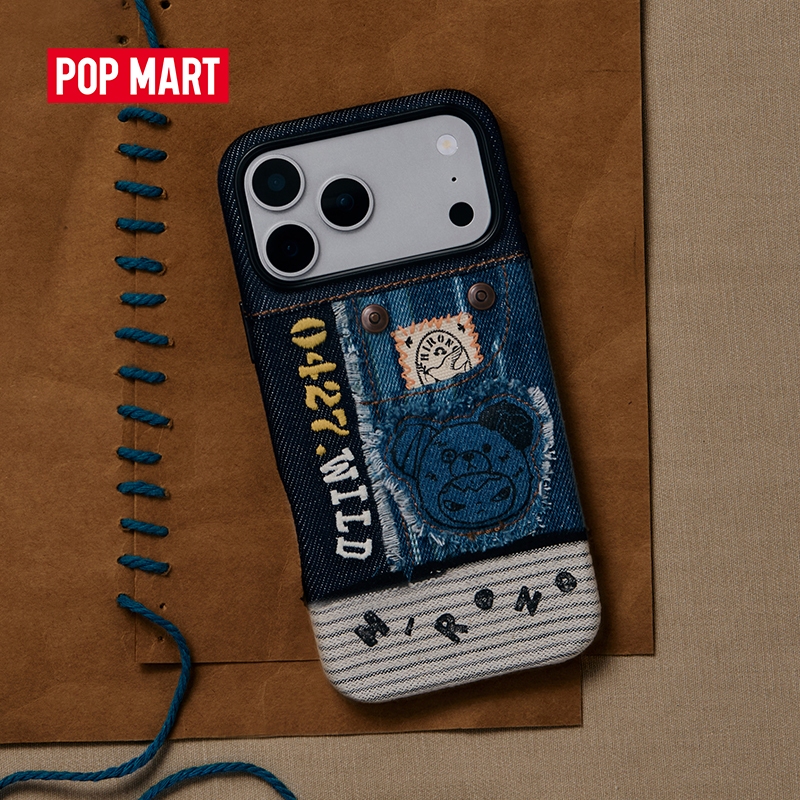 POP MART Hirono Road Journal Series-Patchwork Phone Case for iPhone 17 ...