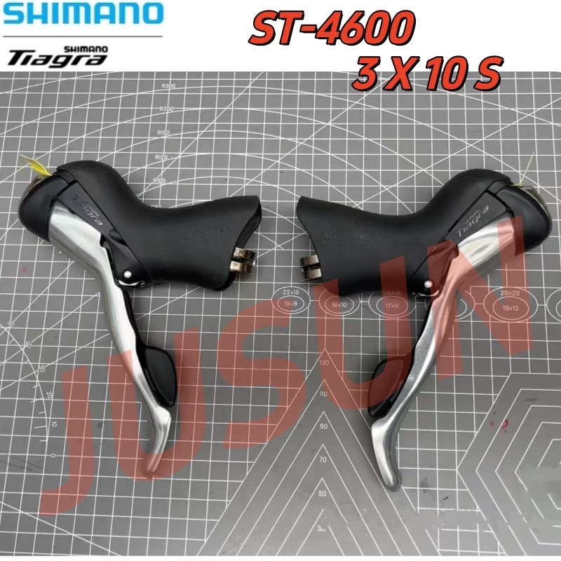 Shimano Tiagra ST-4600 310 Speed Road Bike STI Shifter เบรค Lever Dual ...