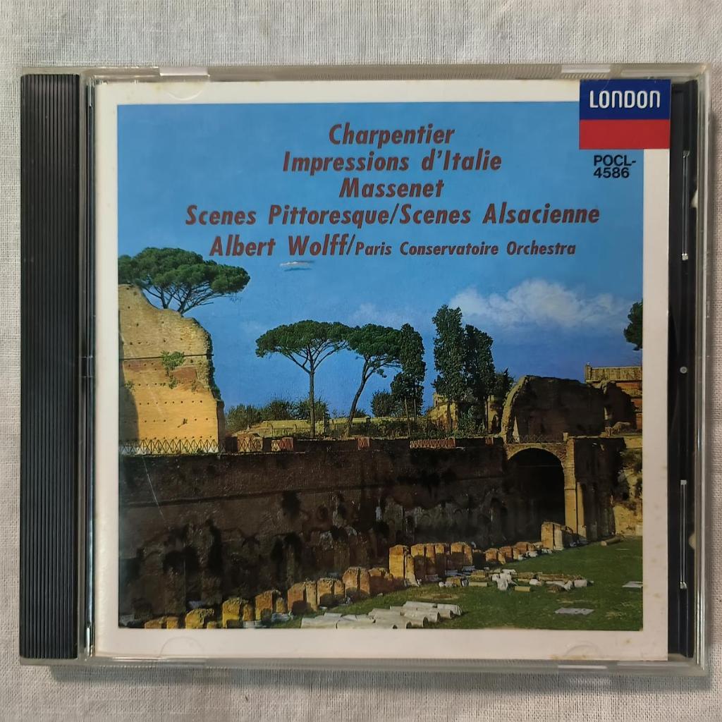 จี. Charpentier: Suite "Italian Impressions" อัลบั้มซีดี Albert Wolf ...