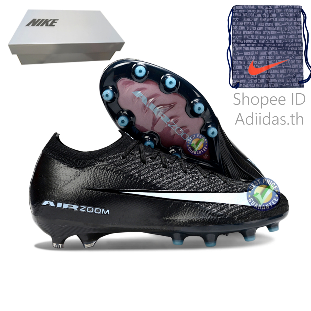 รองเท้าฟุตบอล AlR Zoom Vapor 16 Elite AG ขนาด 39-45 มาพร้อมกระเป๋าเก็บ ...