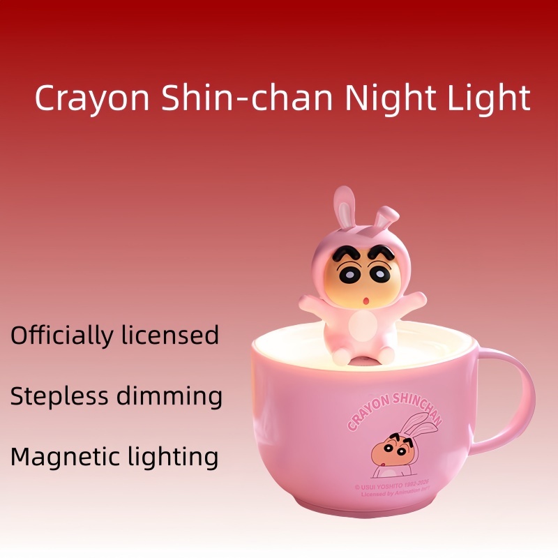 สินค้าใหม่ Crayon Shin-Chan Night Light USB ชาร์จแม่เหล็ก Sleeping ...