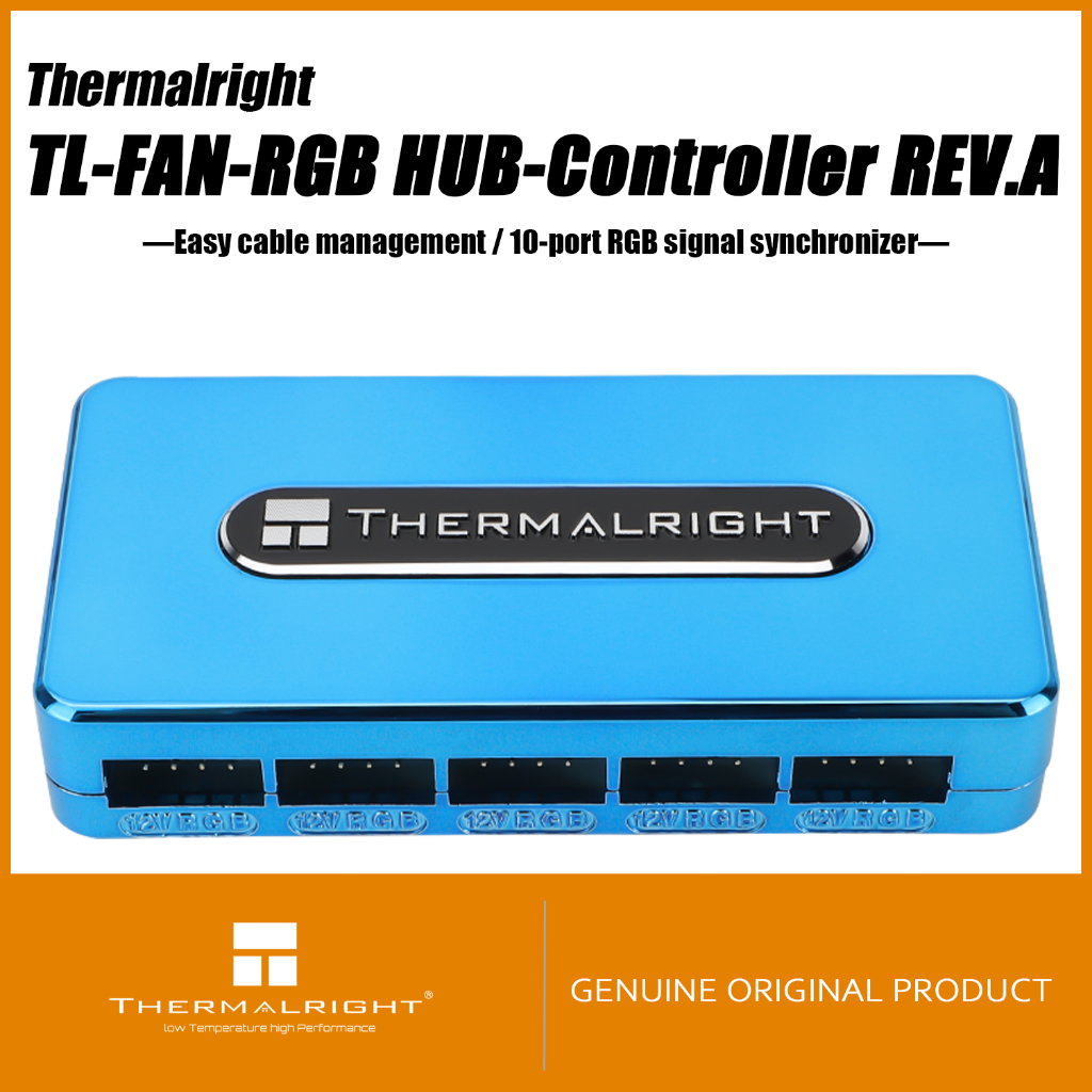 Thermalright FAN-RGB HUB-Controller REV.A Fan Hub: 5V 3-Pin ARGB ...