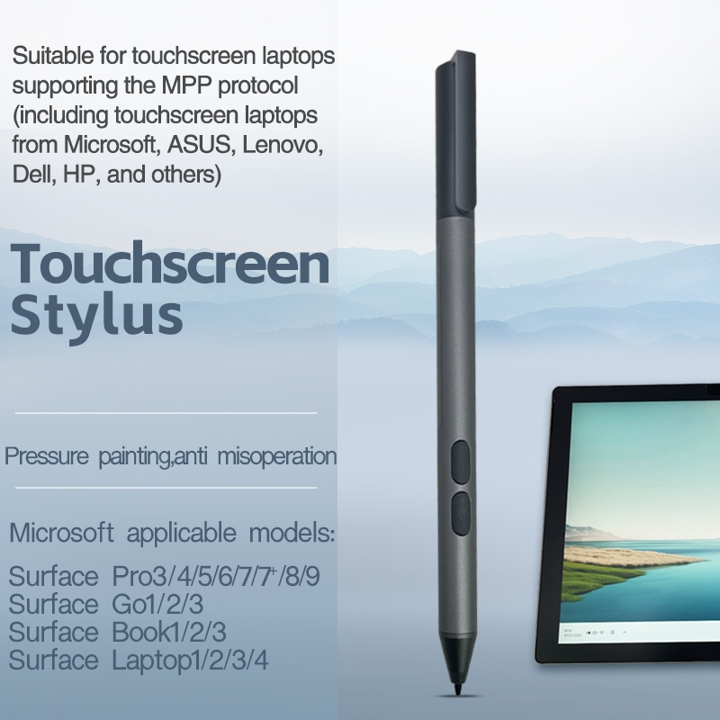 ปากกาพื้นผิว (Active Stylus) สําหรับ Microsoft Surface Pro 3/4/5/6/7/7 ...