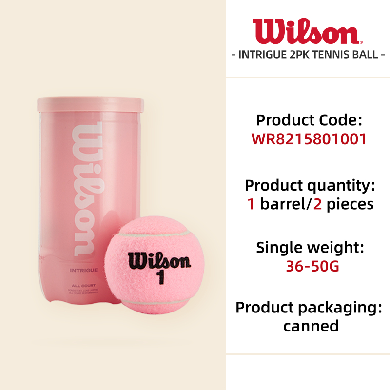 Wilson Official China Limited Color ลูกเทนนิสมัลติคอร์ท ชุด 2 ลูก ...