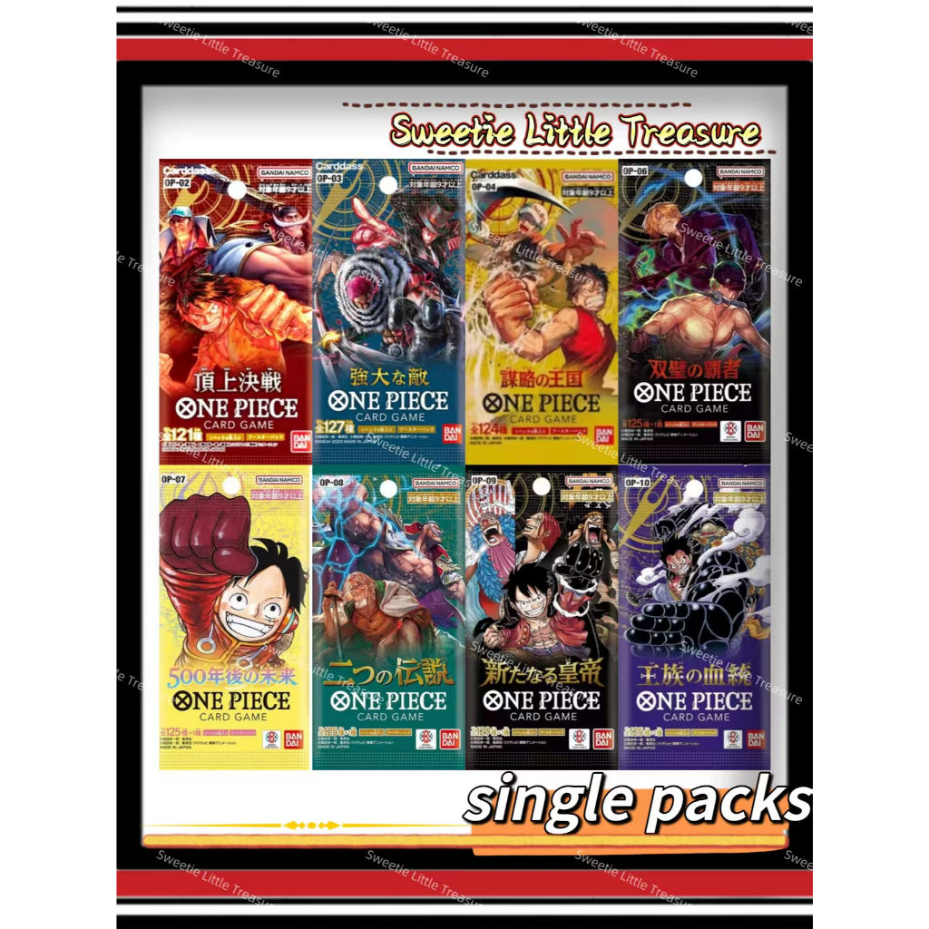 One Piece TCG [JAPAN] Booster Box(กล่องเสียหาย)PRB02/EB02/EB03/OP01 ...