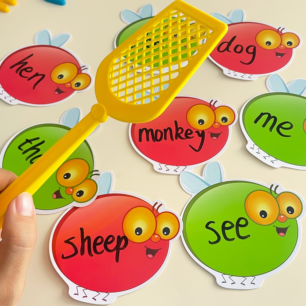 Kids Fly Swatter Educational Game | Rewritable Sight Word Alphabet ...