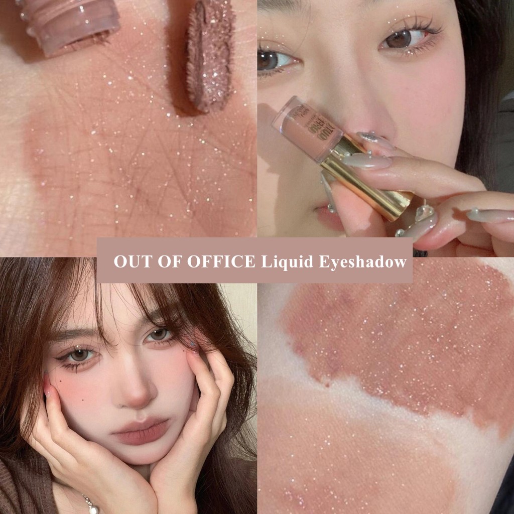 OUT OF OFFICE Liquid Eyeshadow oo Matte Shiny Eyeshadow หอไอเฟล ...