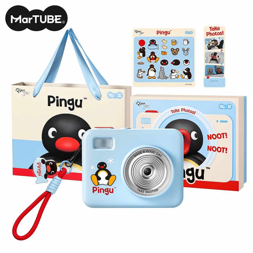 MarTUBE Pingu CCD Digital Camera(No Card Reader or Memory Card）กล้อง ...