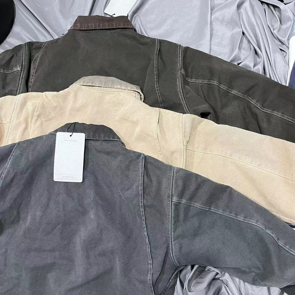 CAR J97 เสื้อโค้ทแจ็กเก็ตสั้น สไตล์เรโทร อเมริกัน สําหรับผู้ชาย ยุคกลาง ...