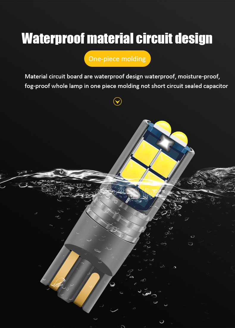 หลอดไฟ T10 LED W5W ขนาดเล็ก สําหรับติดด้านข้างประตูรถยนต์ Toyota ...