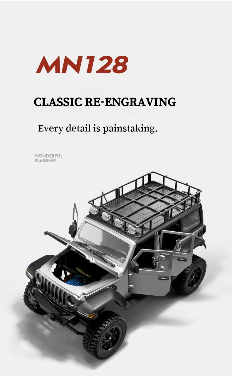 รถไต่หินบังคับ 12 สเกล mn128 4WD vs mn86ks mn99s | Shopee Thailand