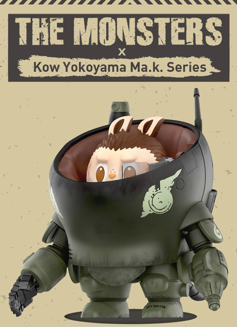 POP MART The Monster × Kow Yokoyama Ma.K. Series Blind Box(whole set) | Shopee Thailand