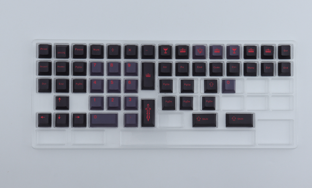 GMK Alter สีหลัก keycaps, 129 คีย์ keycaps โปรไฟล์เชอร์รี่ DYE-SUB ส่วน ...