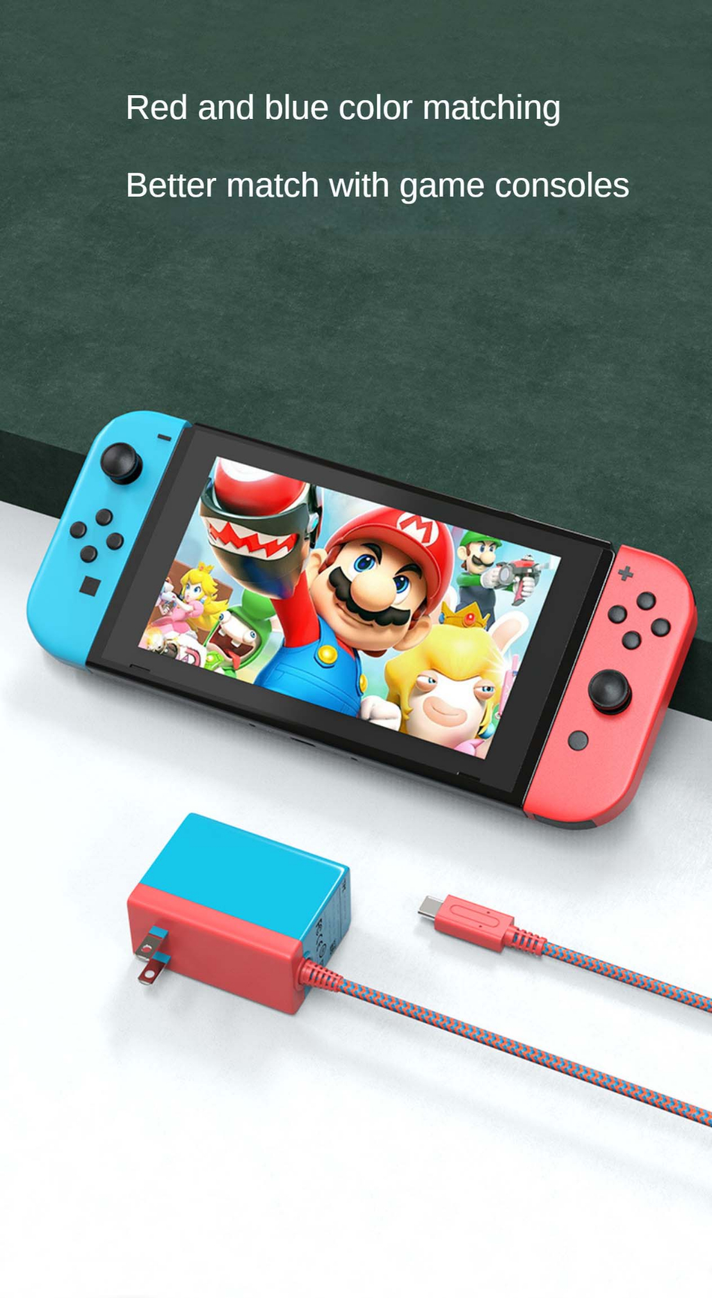 อะแดปเตอร์คอนโซลเกม Nintendo 39W ชาร์จเร็ว พร้อมสายชาร์จ NS Switch OLED Lite สําหรับโทรศัพท์ ...