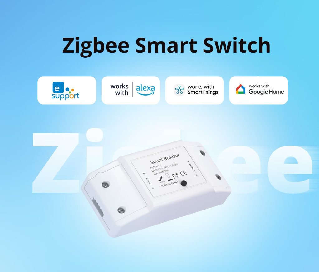 Woolley Switch-WF ZB 16A Basic Zigbee โมดูลรีเลย์เบรกเกอร์ WiFi ควบคุม ...