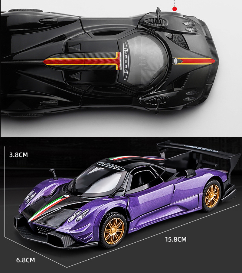 Cca โมเดลรถยนต์ Pagani Zonda Revolution 1:31 เปิดได้ พร้อมเสียง และไฟ ...