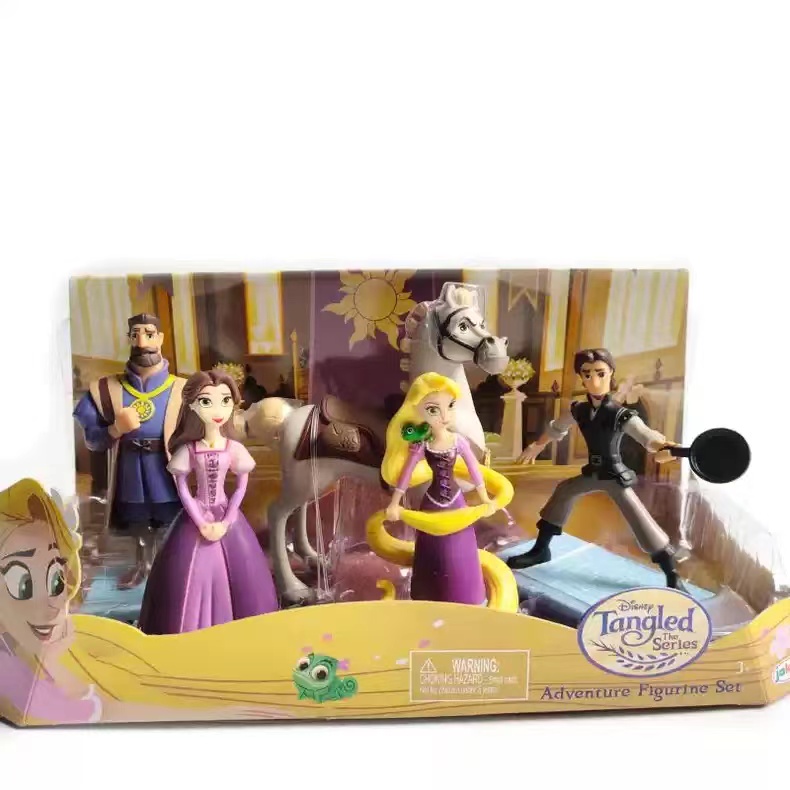 Disney Tangled The Series rapunzel Figure Set ชุดฟิกเกอร์ Disney ...