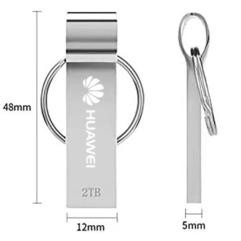 Huawei แฟลชไดรฟ์ USB3.0 2tb มินิหัวเข็มขัดโลหะ Pendrive ไดรฟ์ความเร็ว ...