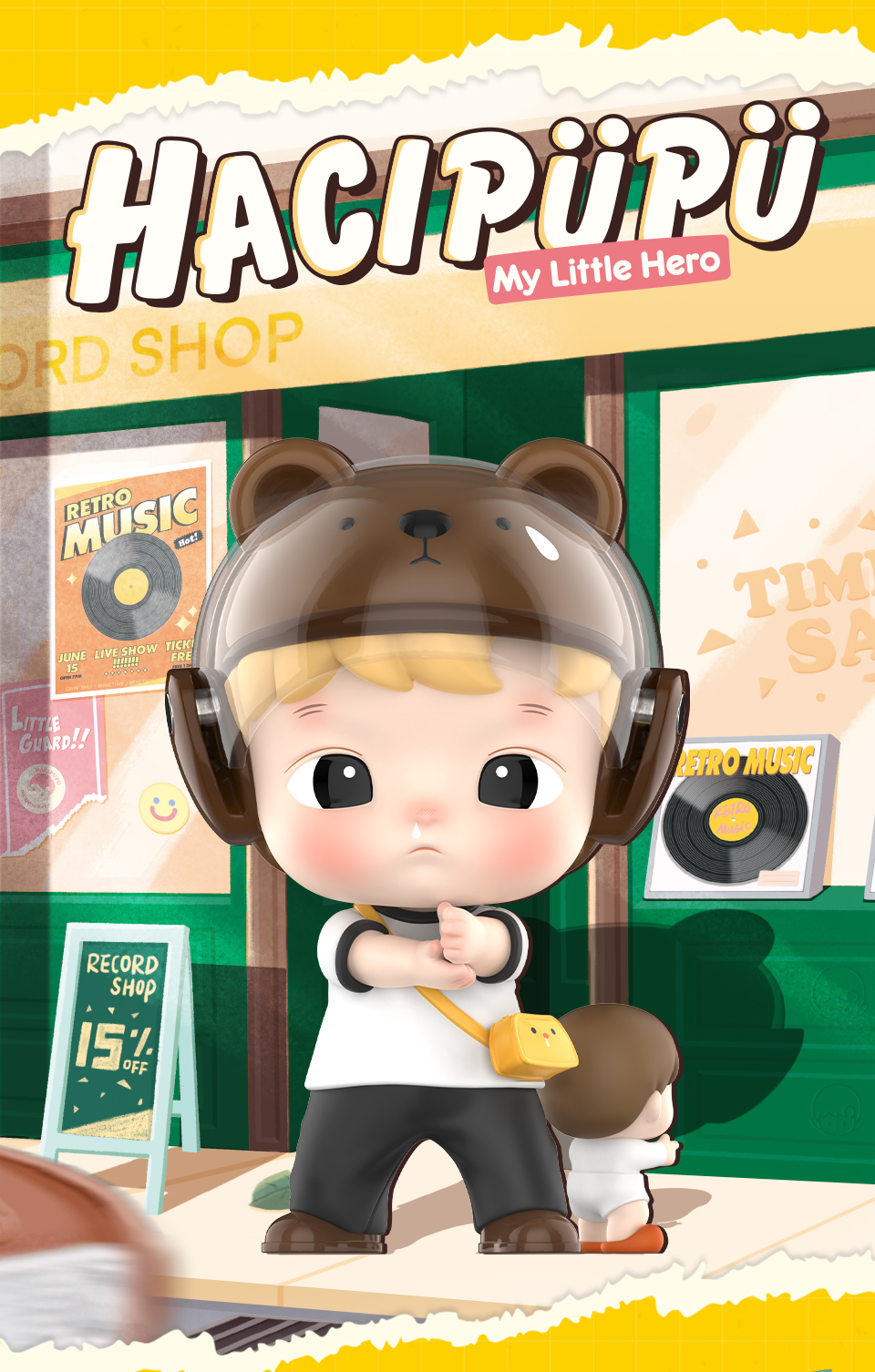 กล่องสุ่ม POP MART Hacipupu My Little Hero Series | Shopee Thailand