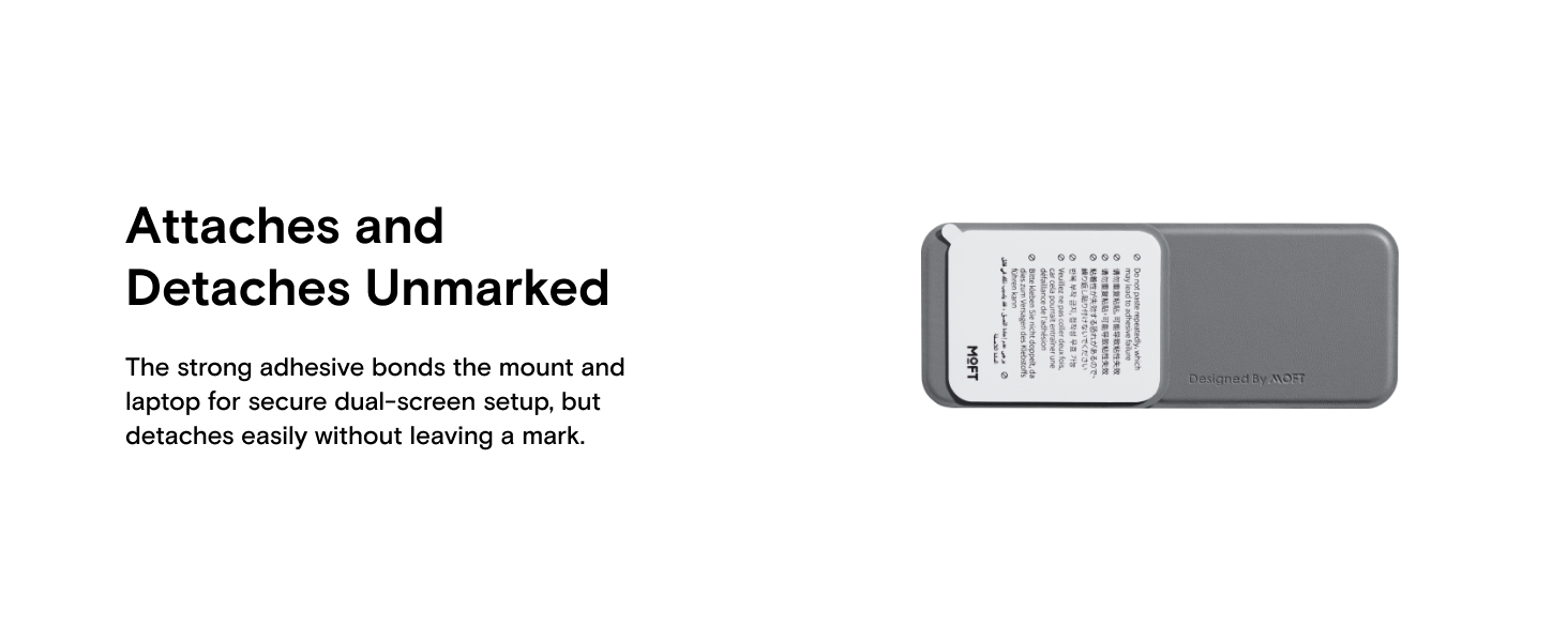 MOFT Flip Laptop Phone Mount อุปกรณ์สำหรับยึดติด Smartphone เข้ากับ ...