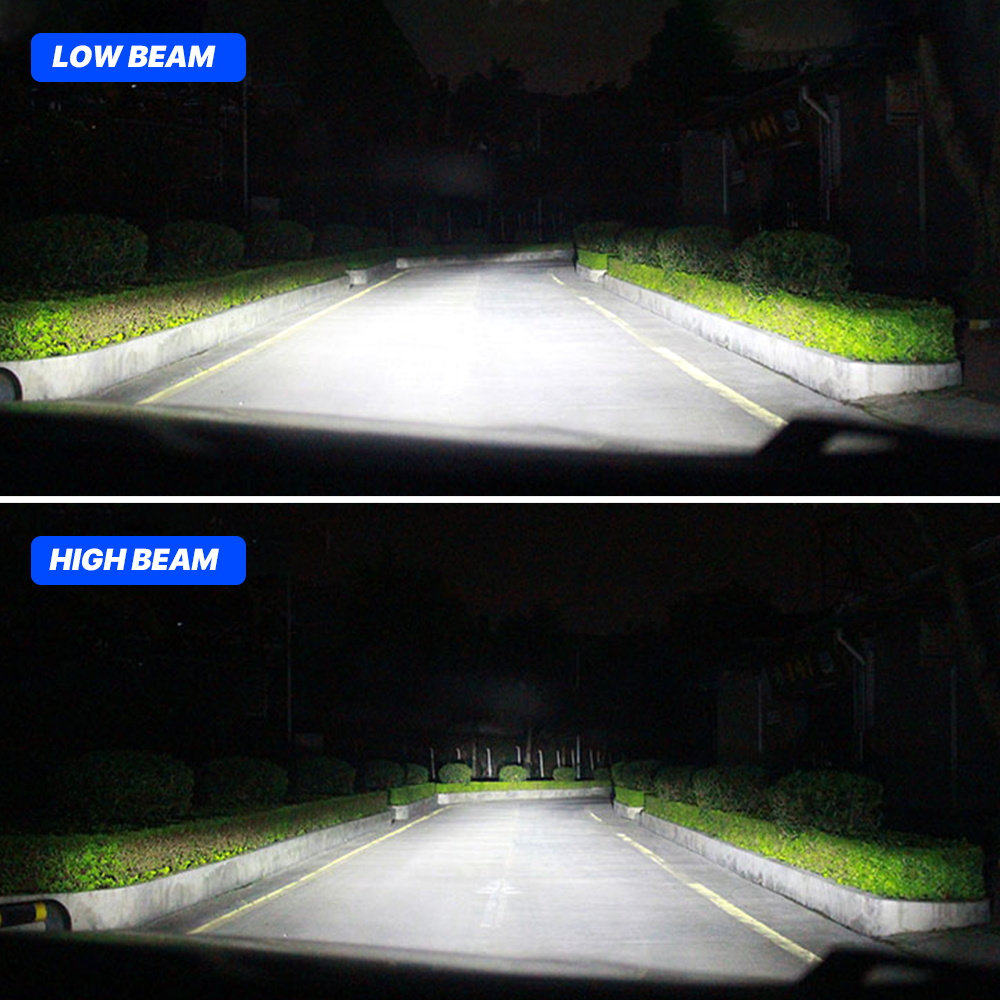 【จัดส่งในท้องถิ่น】ใหม่ล่าสุด Novsight N74 หลอดไฟหน้ารถ LED 9005 9006 ...