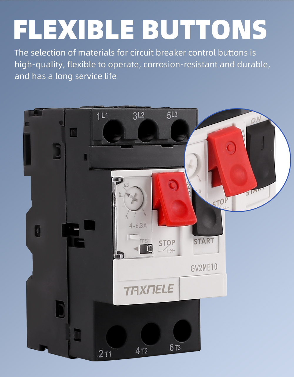 Gv2me GV2 Motor Starter Protector Circuit Breaker Short Circuit ...