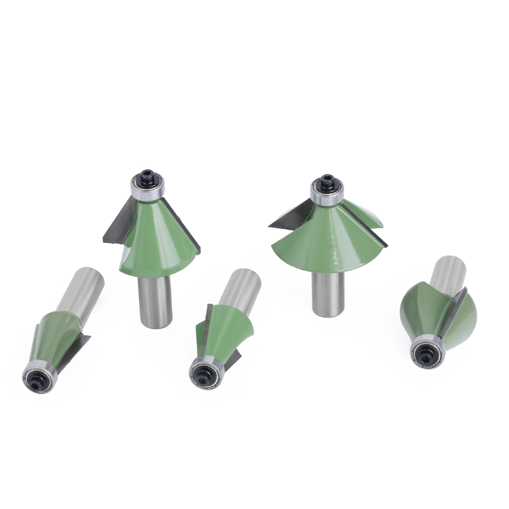 Lavie 1 PC 1/2 "Shank Chamfer Router Bit 11.25 15 22.5 30 45 องศา ...