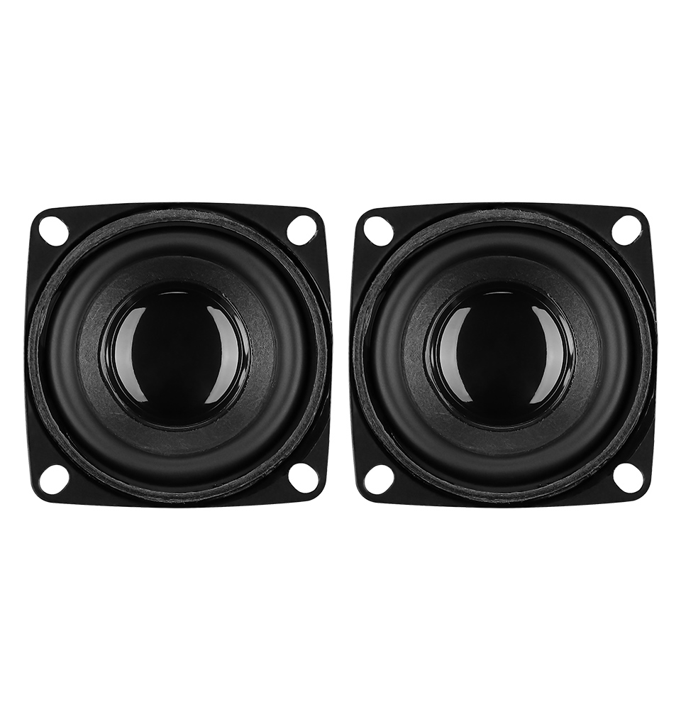 AIYIMA 2Pcs 4-Ohm 5W Subwoofer HIFI 2-Inch Full Range Speaker Mini ...